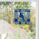 Square Shaped Stained Glass Panels You'll Love | Wayfair