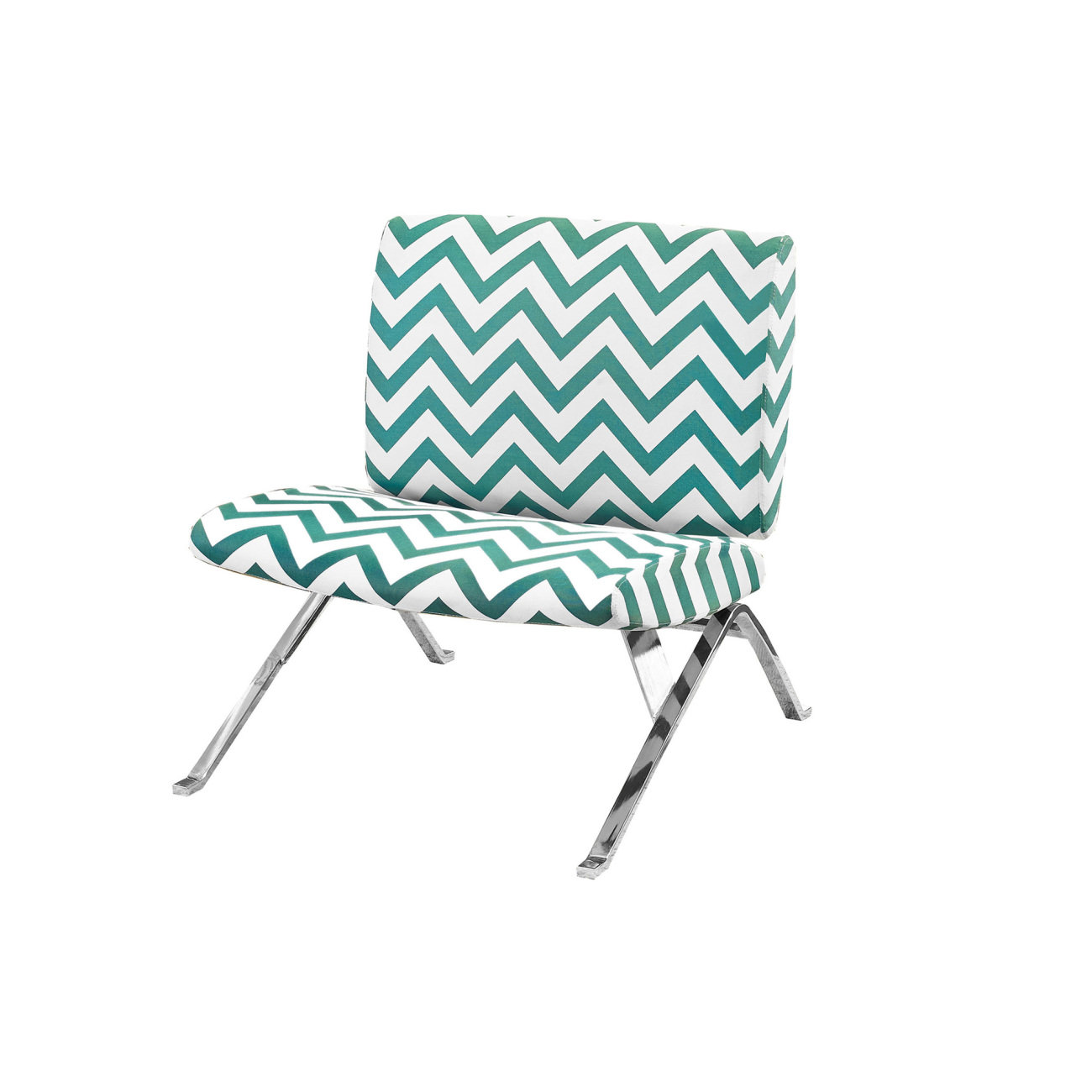 Orren Ellis Accent Chair, Armless, Fabric, Living Room, Bedroom, Fabric ...