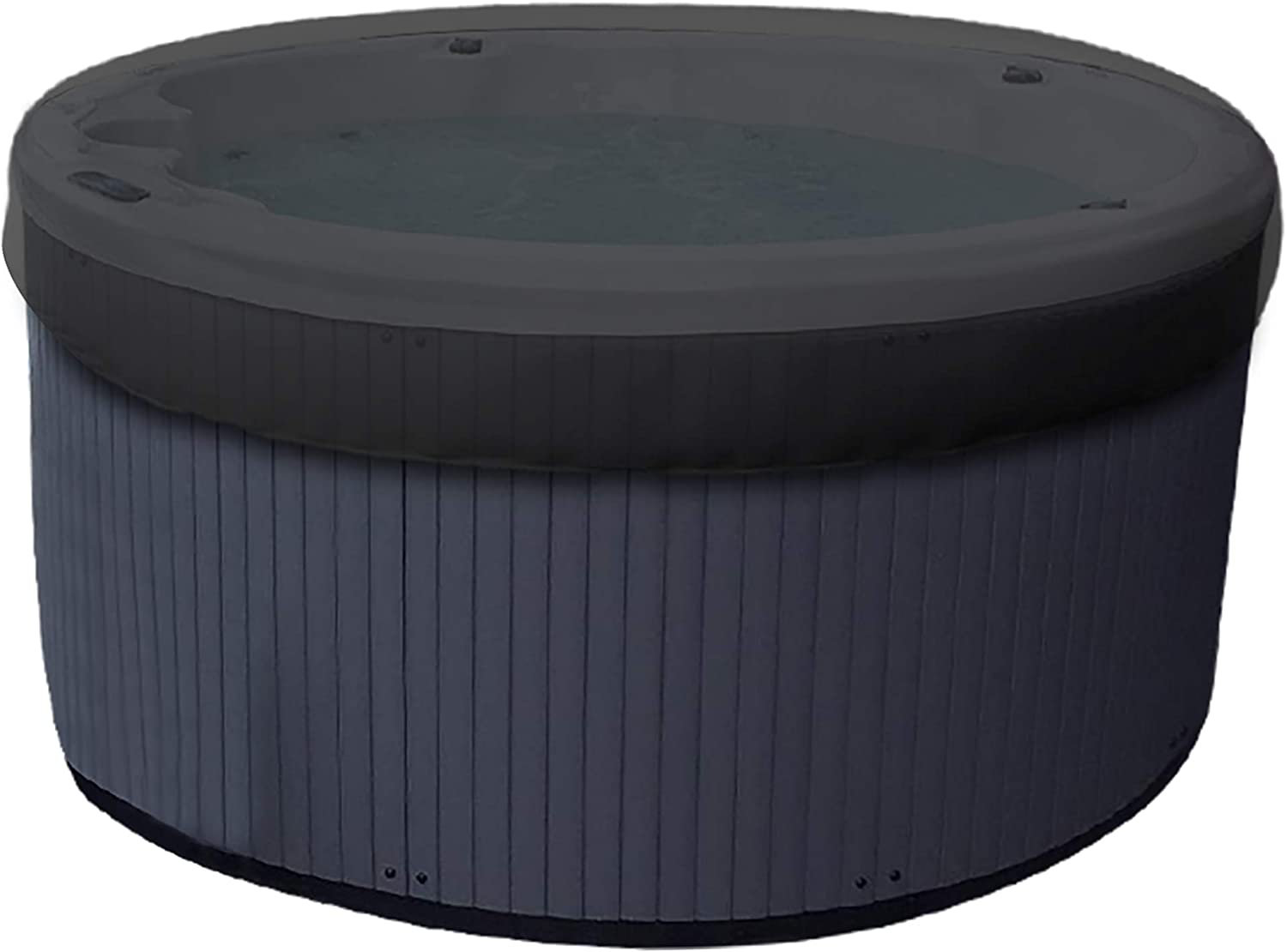 Covers & All High Density Multipurpose Outdoor Round Hot Tub Cover, UV ...