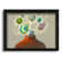 Maturi Head of the Universe - Picture Frame Graphic Art on Canvas ...
