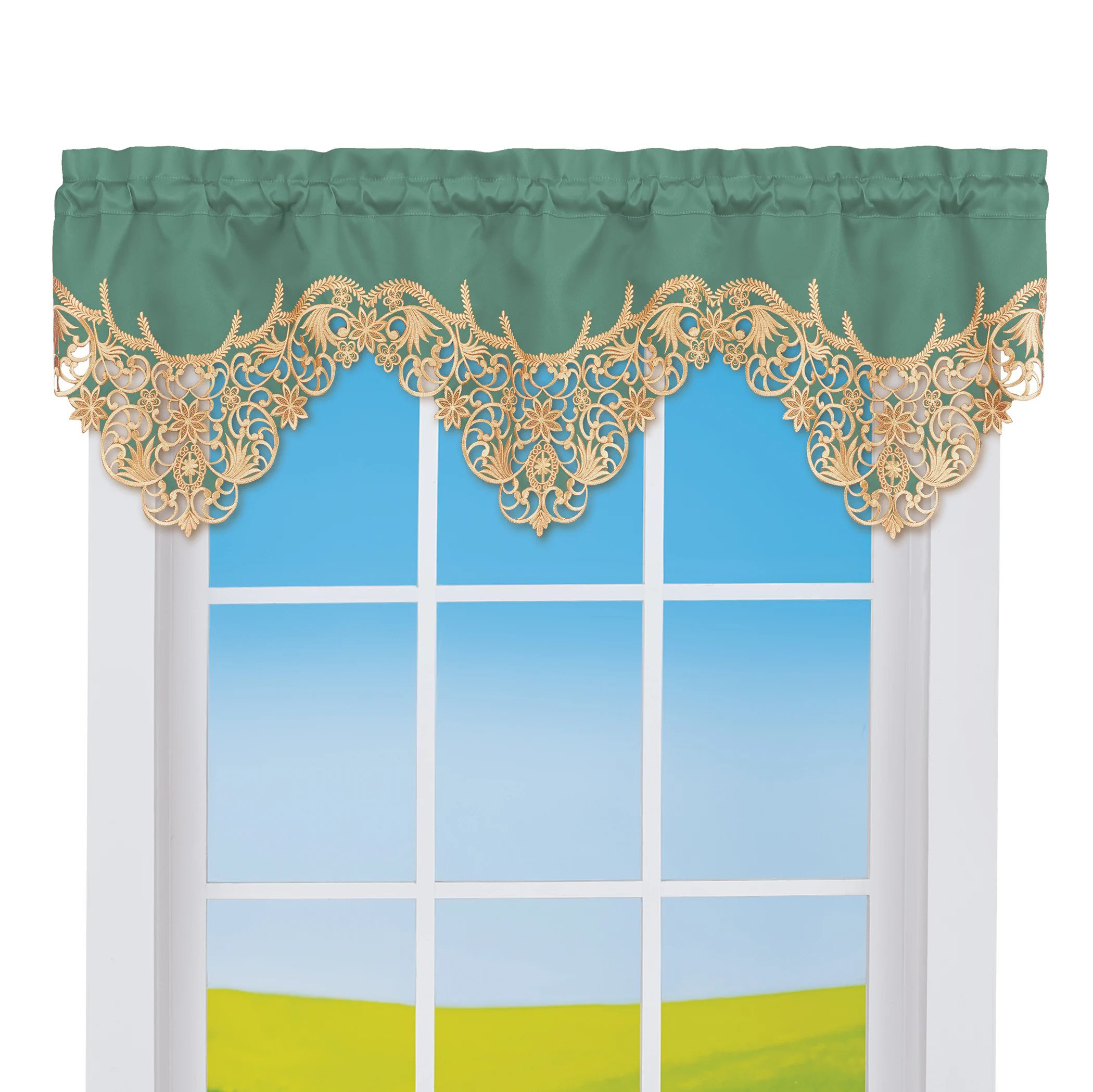 Winston Brands Elegant Vintage Valance | Wayfair