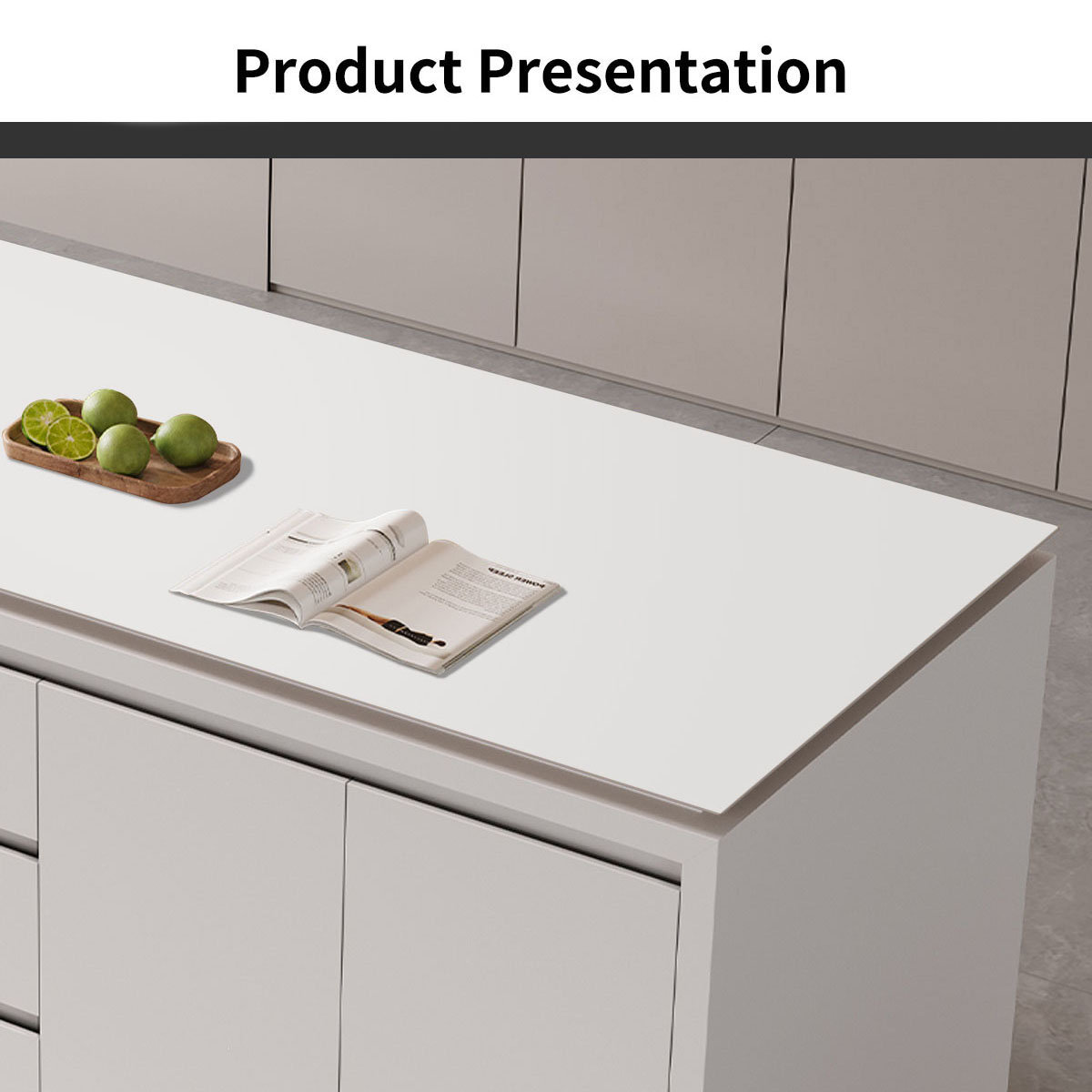 Artistic Soul XKX Premium Furniture 94.49-Inch Kitchen Island with ...