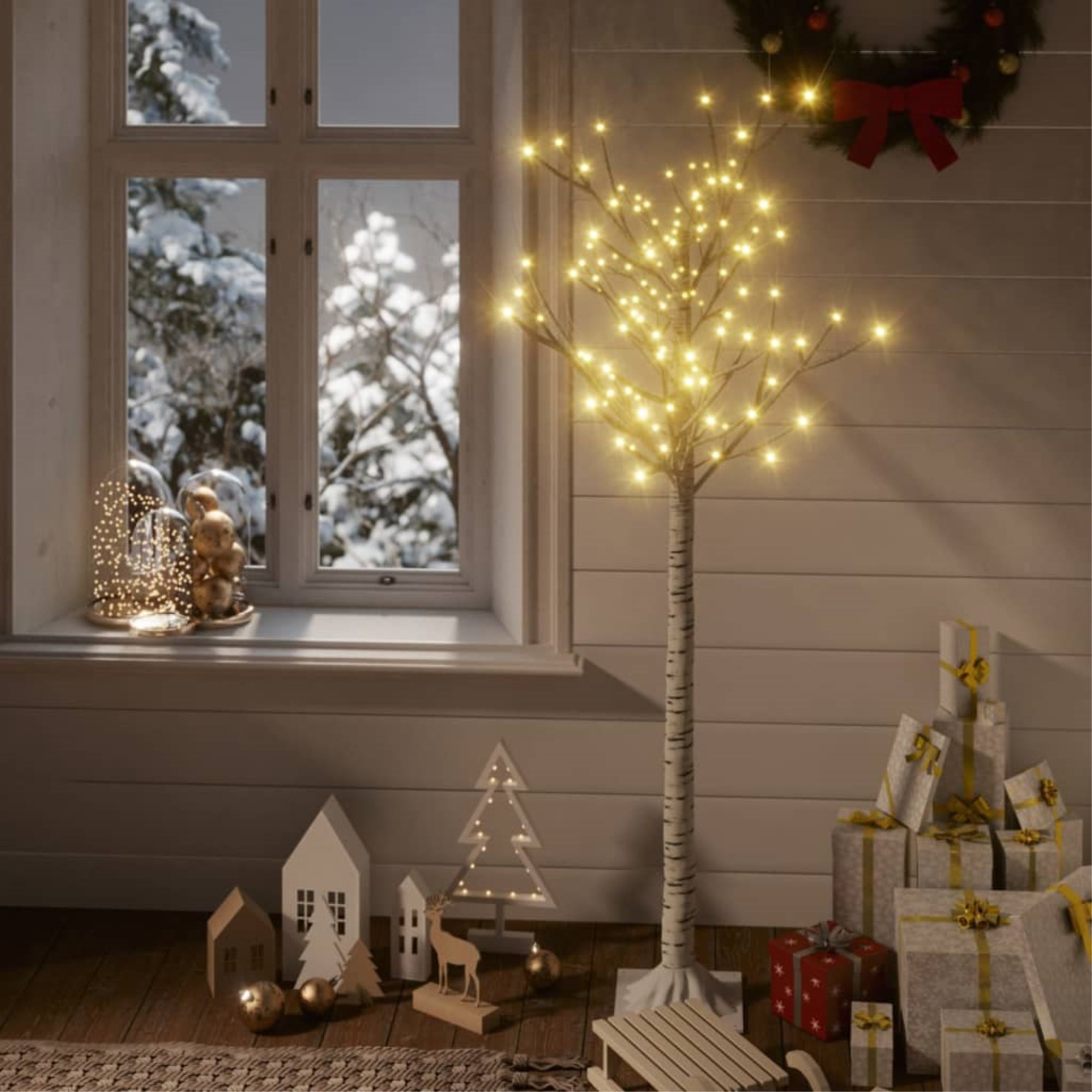 The Holiday Aisle® Christmas Willow 156 Light Lighted Tree - Wayfair Canada