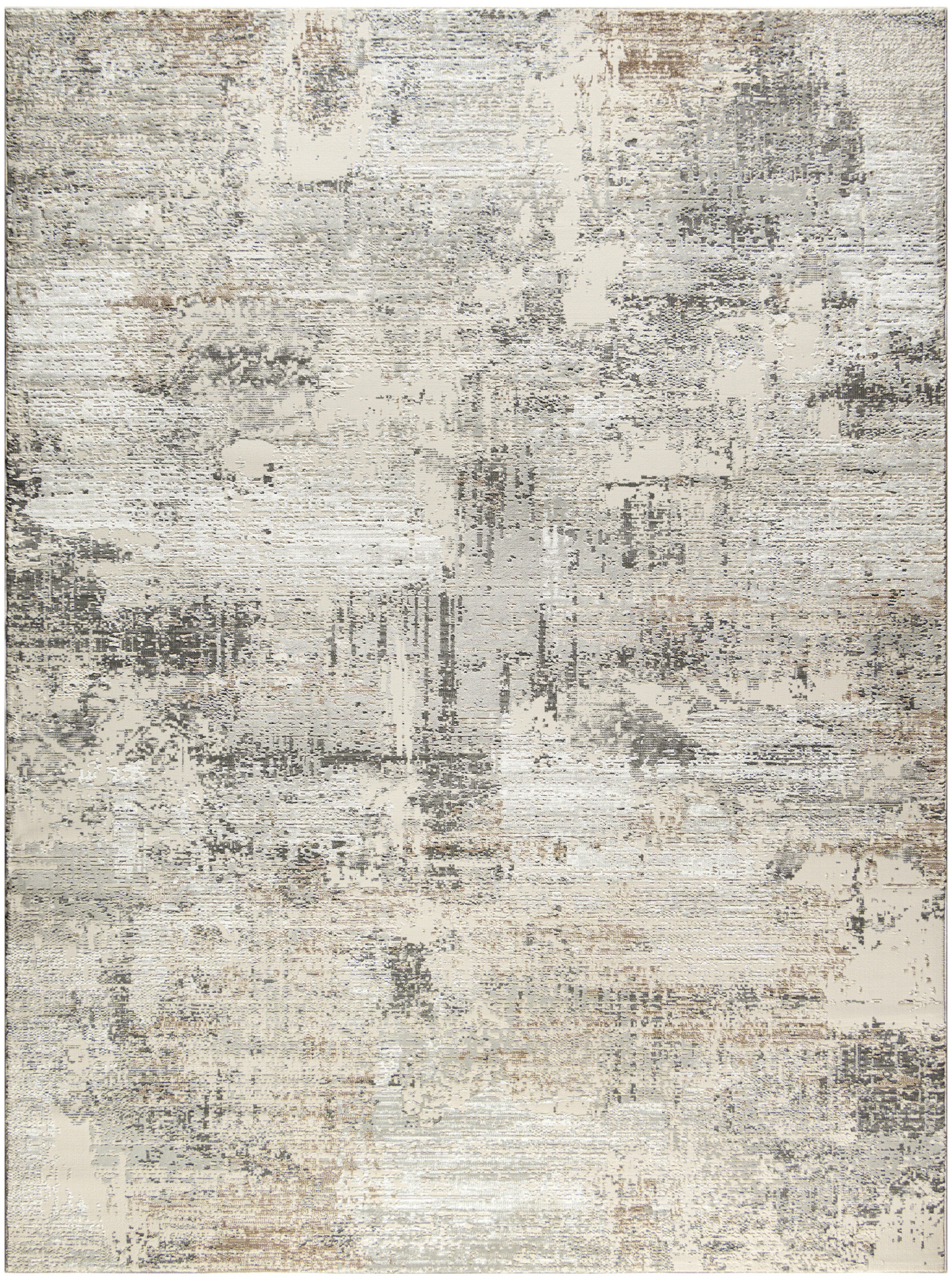 17 Stories Barric Modern Abstract Sustainable Woven Area Rug & Reviews ...