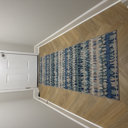 Dash and Albert Rugs Paint Chip Blue Machine Washable Rug & Reviews ...