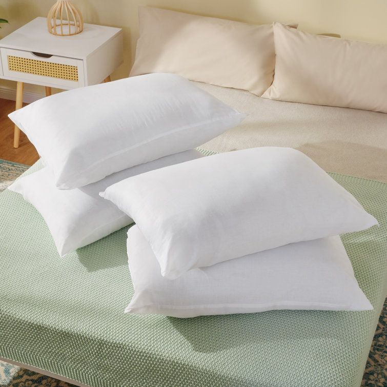 Wayfair Basics™ Anti-Microbial Machine Washable Bounce Back Pillows ...
