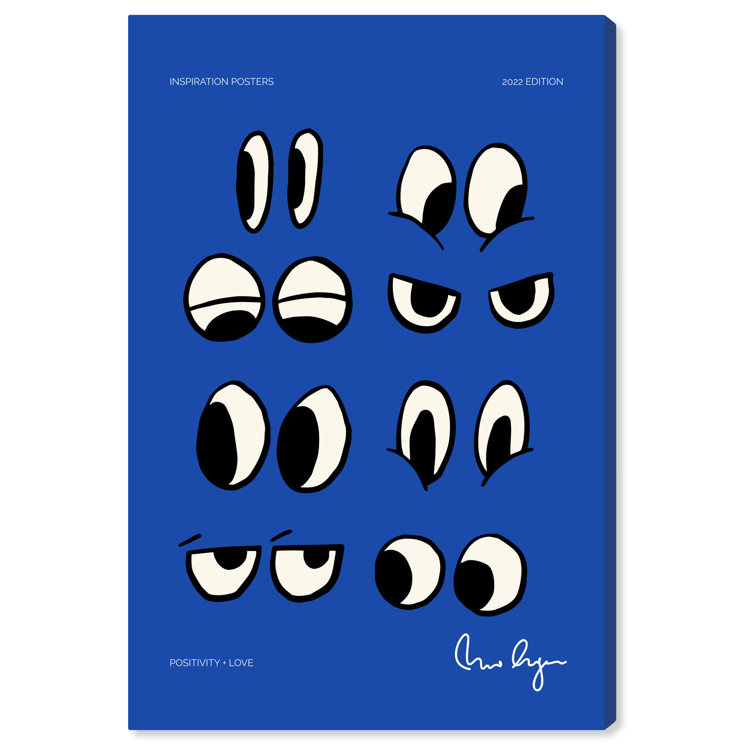 Ebern Designs Millais Positive Eyes Ii On Canvas by Wynwood Studio ...