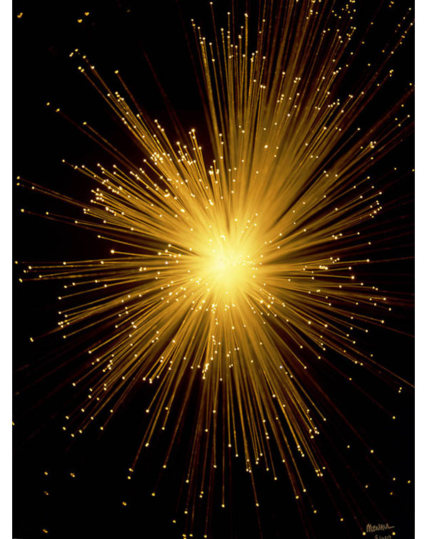 Menaul Fine Art Fiber Optics Explosion On Canvas by Scott J. Menaul ...