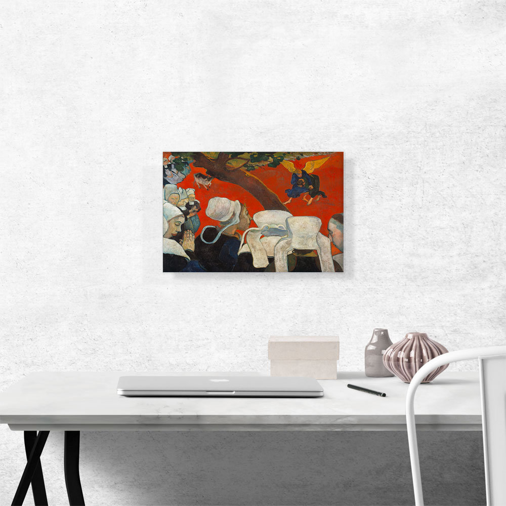 ARTCANVAS " Vision After The Sermon Huile Sur Toile 1888 " by Paul ...