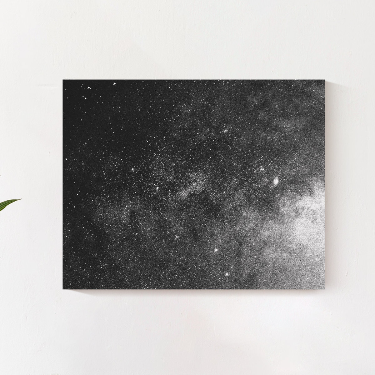 Latitude Run® 'Gray Galaxy' - Wrapped Canvas Photograph Print | Wayfair