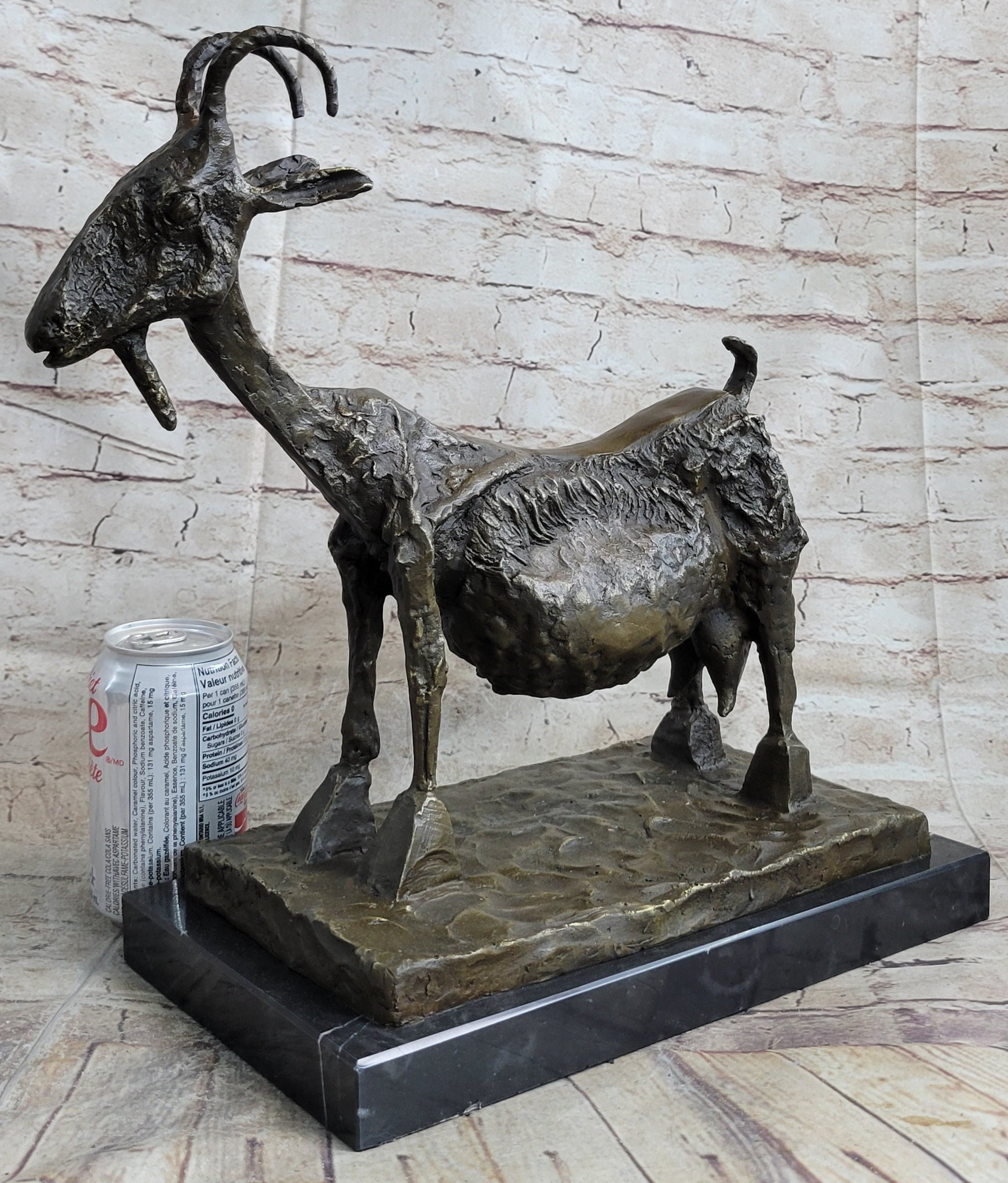 Rosalind Wheeler Pablo Pico She Goat 1952 Bronze Statue Sculpture ...