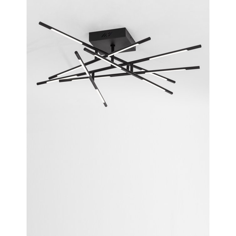 Ebern Designs Johna LED Semi Flush Mount | Wayfair.co.uk