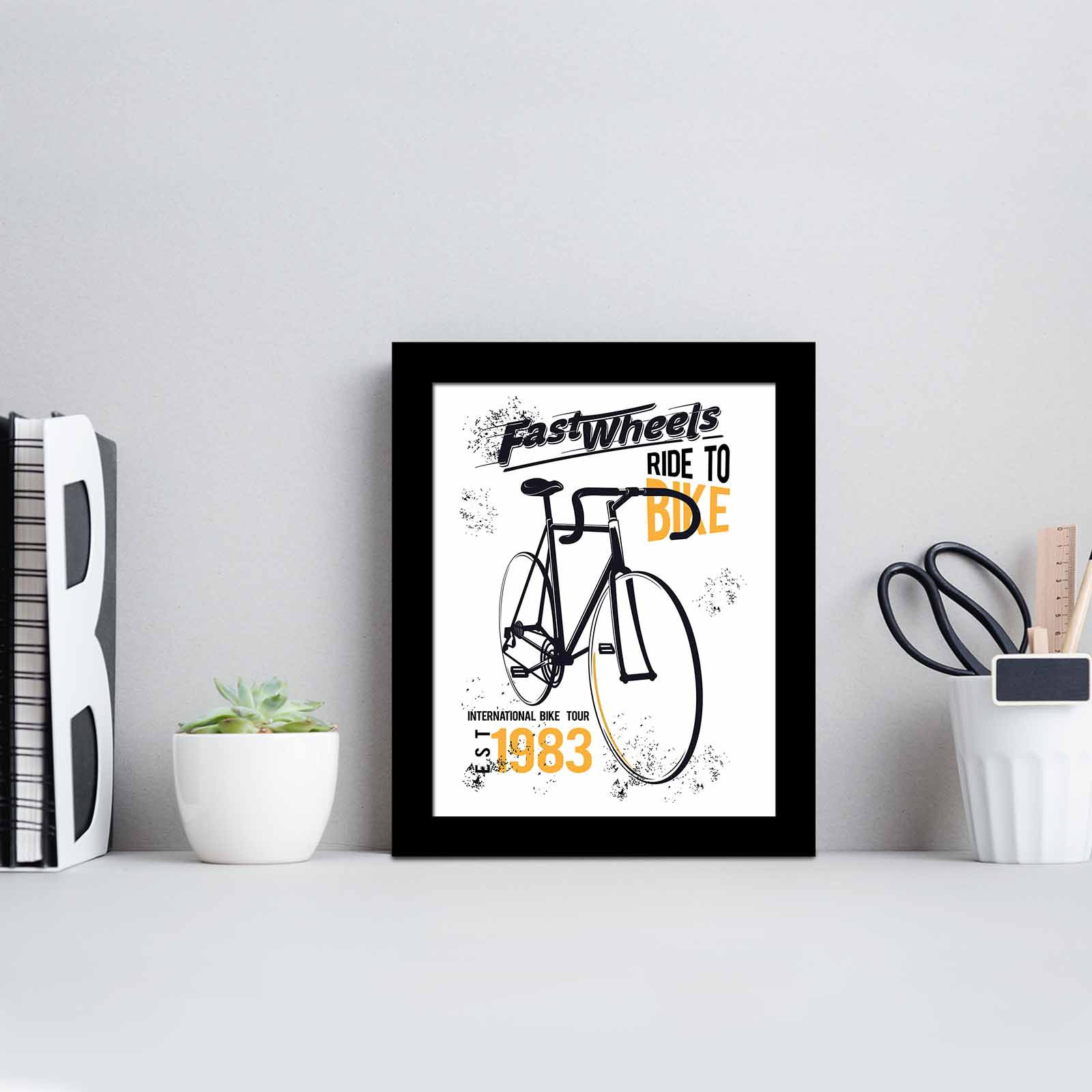 East Urban Home Sacit - Picture Frame Advertisement on MDF - Wayfair Canada