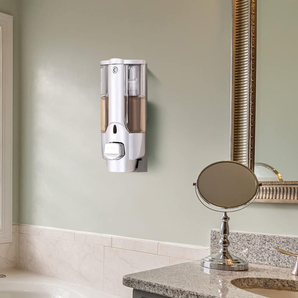 Prep & Savour 350ml Wall Mounted Bathroom Shower Gel Shampoo Liquid ...