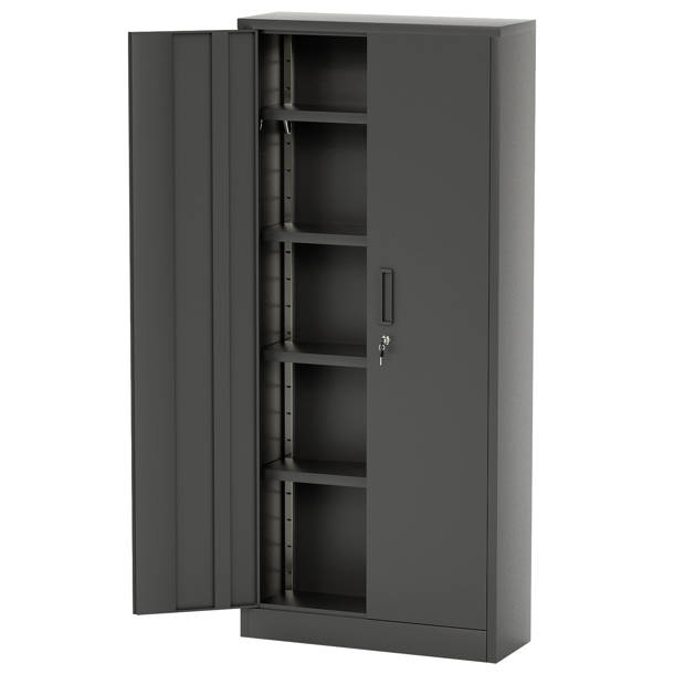 WFX Utility™ Reposa 70.87" H x 31.5" W x 15.7" D Metal Storage Cabinet ...