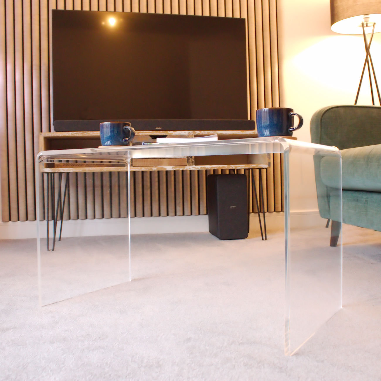 Metro Lane Premium High Gloss Table | Wayfair.co.uk