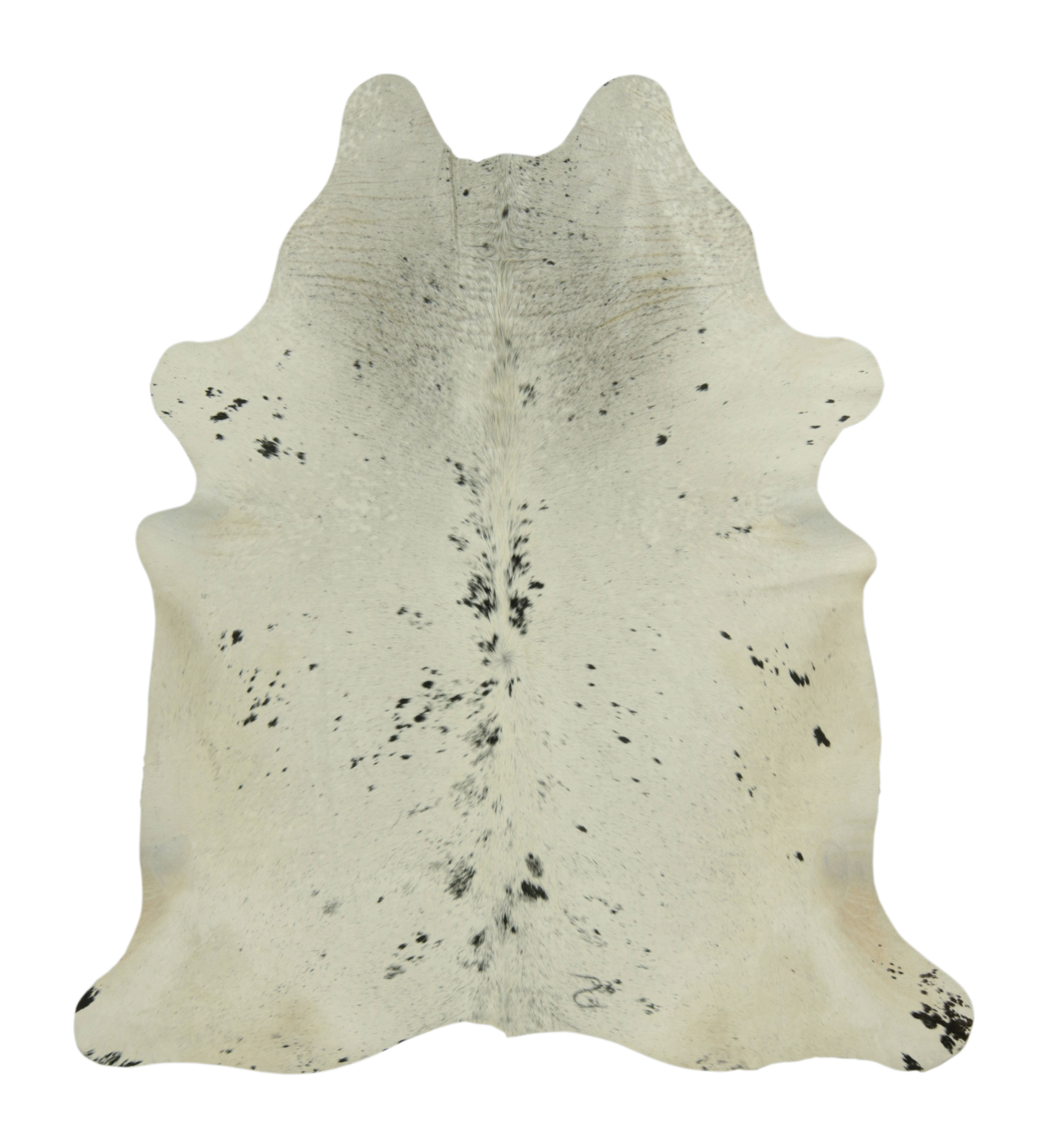 Rug & Kilim’S Extra Large Cowhide Rug In Black, White And Cream Tones ...