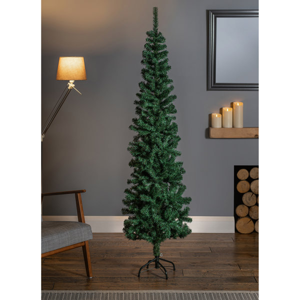 The Seasonal Aisle 7.5ft Artificial Slim Christmas Tree | Wayfair.co.uk