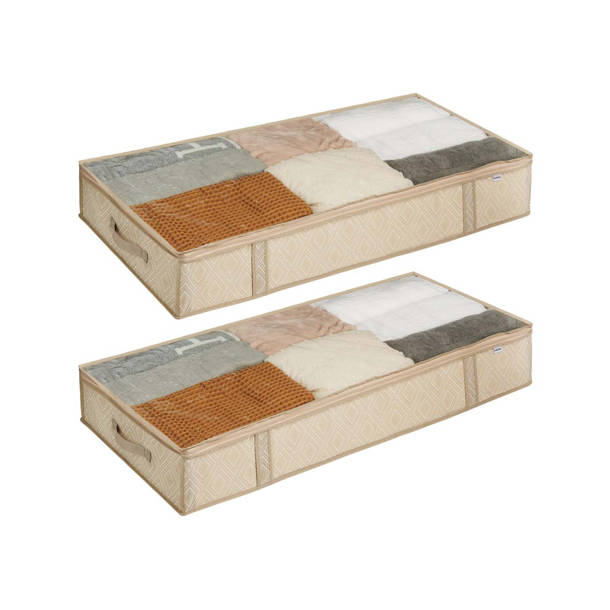 Simplify Fabric Underbed Storage & Reviews | Wayfair