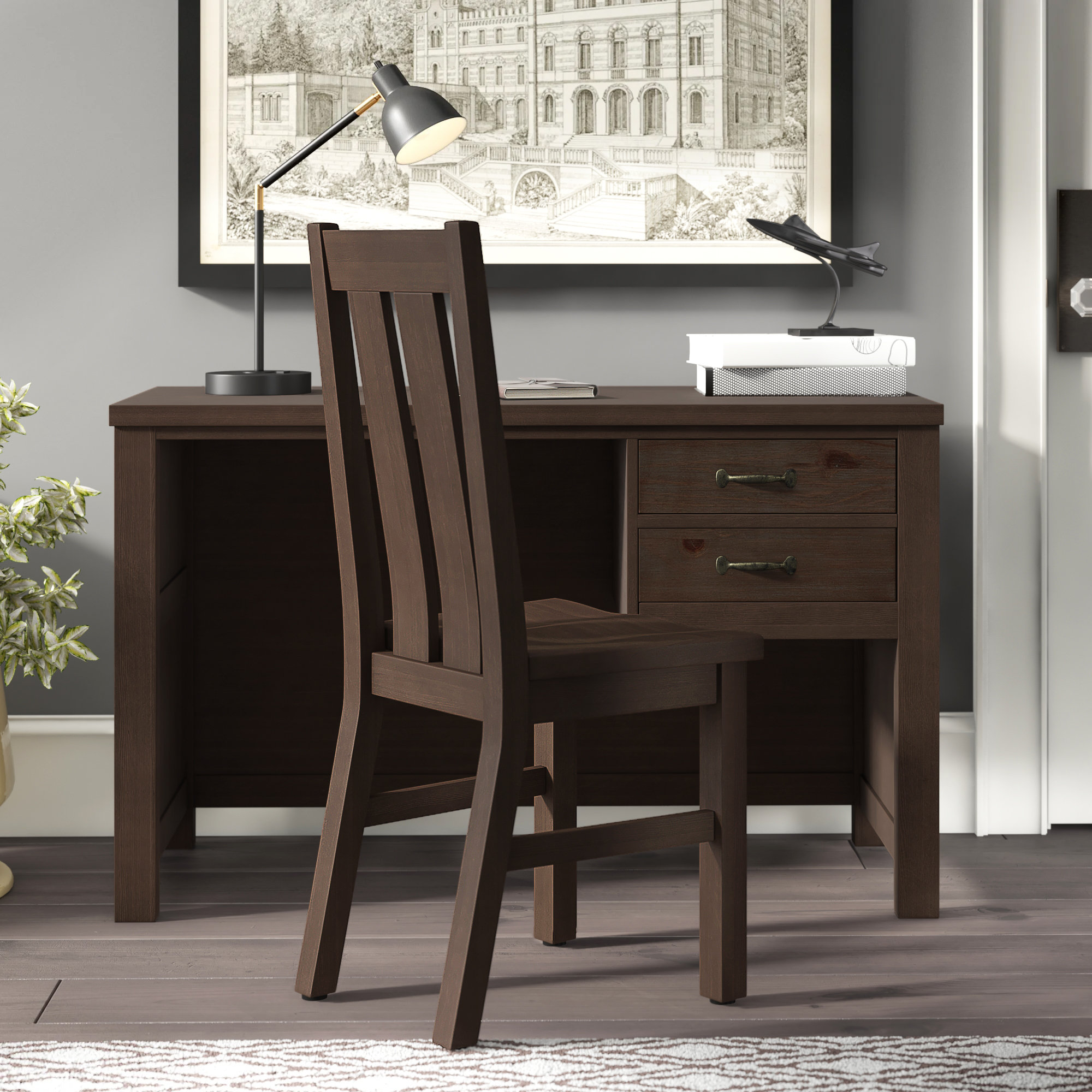 Greyleigh™ Baby & Kids Mateo 48.75" W Writing Desk with Chair Set ...