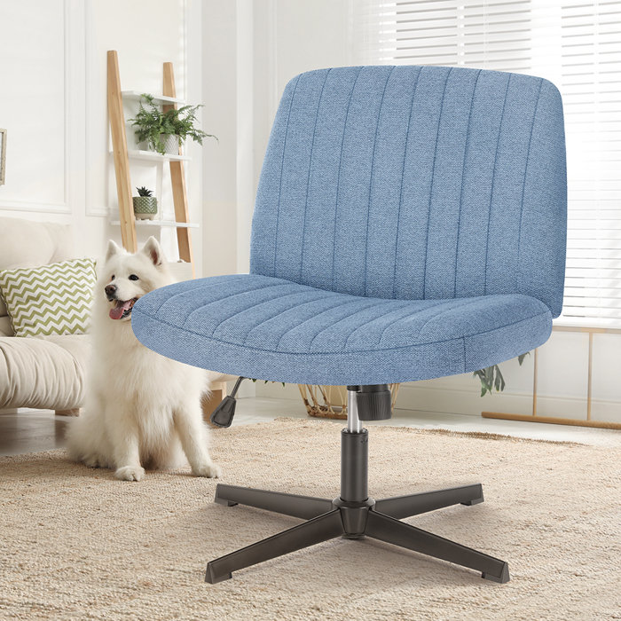 Latitude Run® Brenae Upholstered Armless Swivel Task Chair & Reviews ...