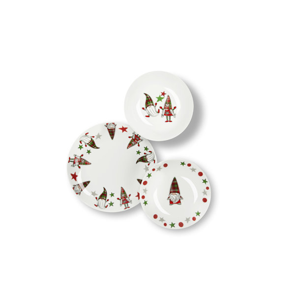 Excelsa Porcelain Dinnerware - Set of 18 | Wayfair.co.uk