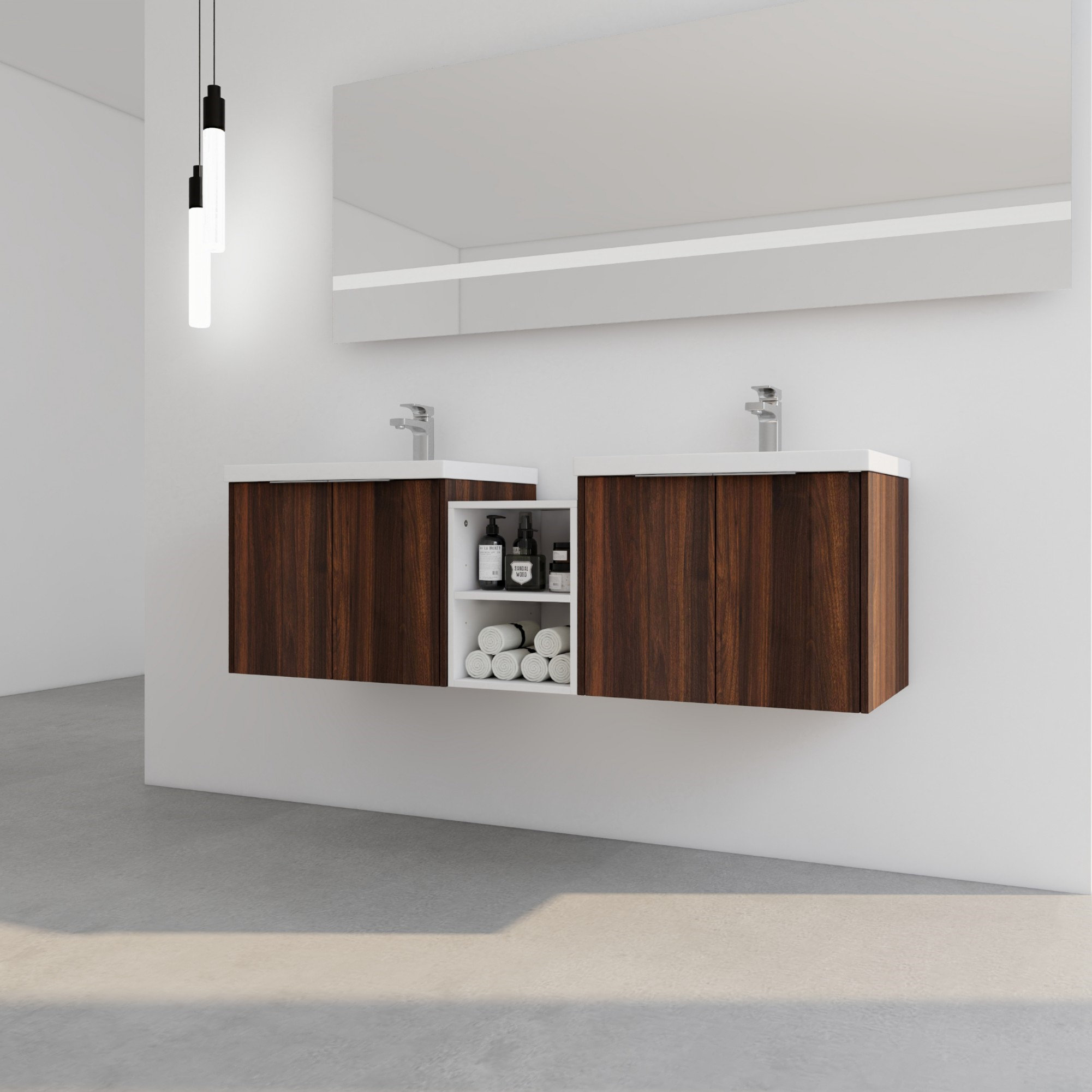 Hokku Designs Bathroom Vanity With Sink, Door And Shelves | Wayfair