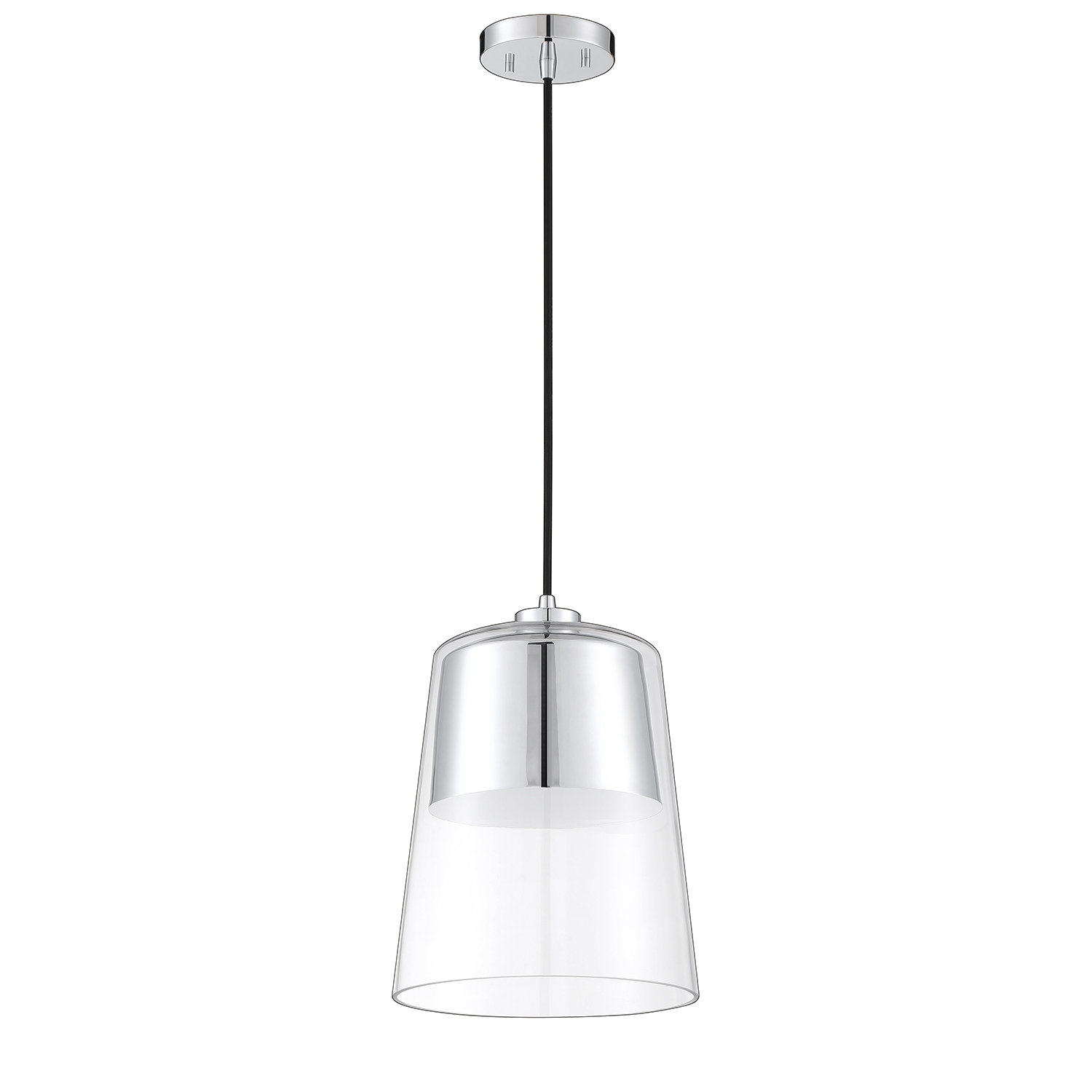 Latitude Run® Haverville 1-Light Black Pendant - Wayfair Canada