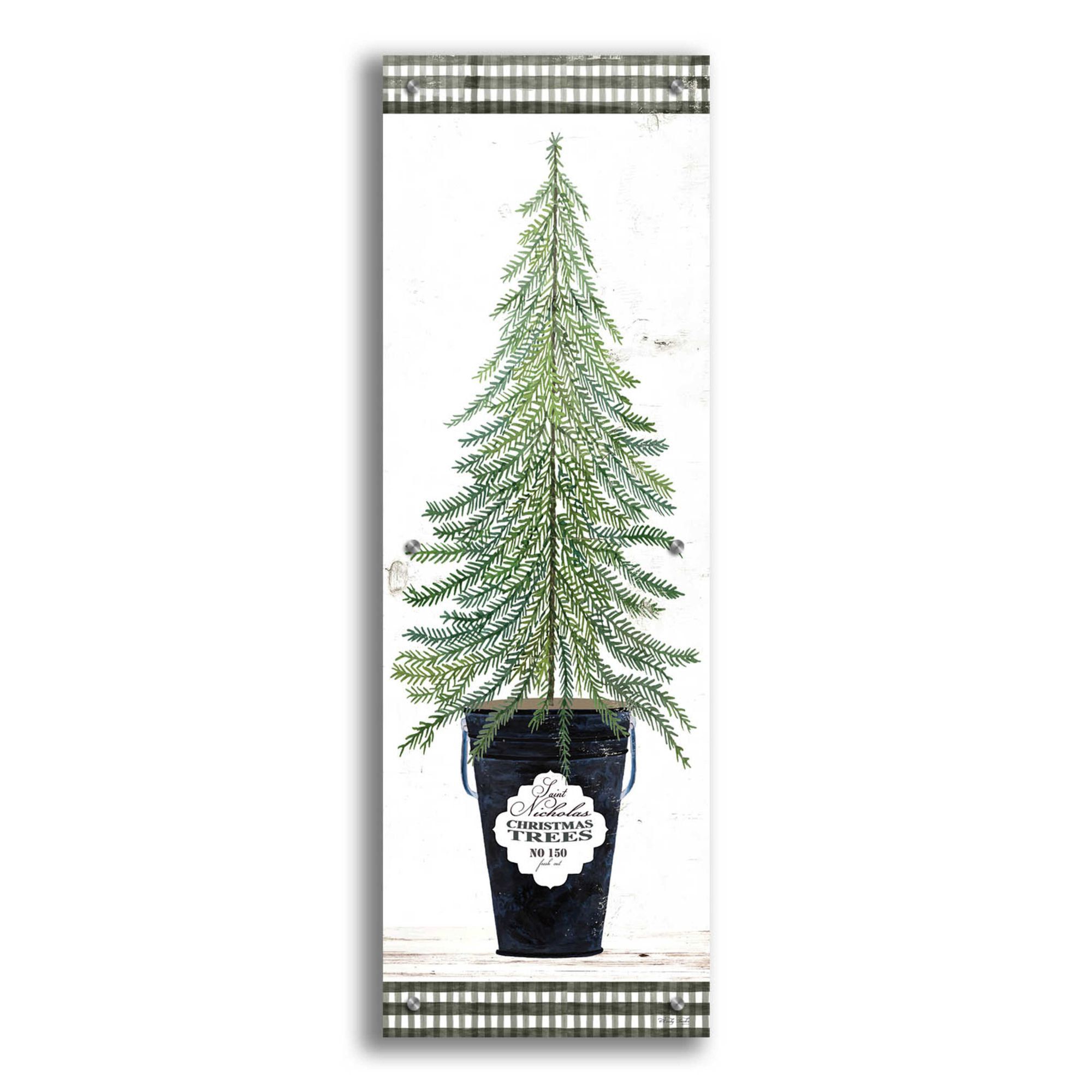 The Holiday Aisle® Bay Isle Home™ 'Fir Tree' By Cindy Jacobs, Acrylic ...
