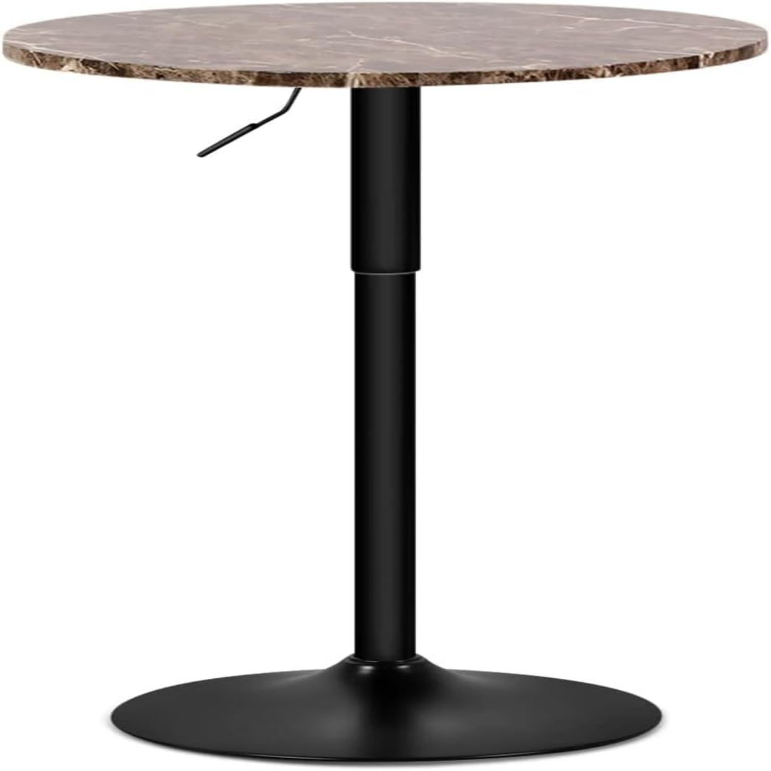 Wrought Studio™ 23.5'' Round Adjustable Height Wood Bar Pub Table ...