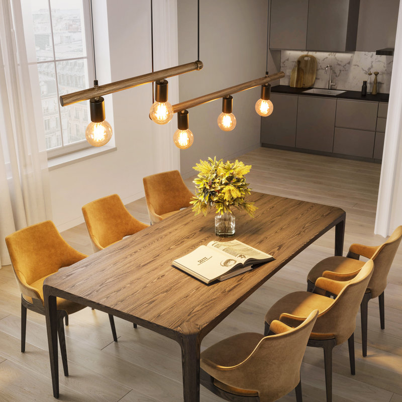 17 Stories Macgregor 5 - Light Kitchen Island Pendant Light | Wayfair