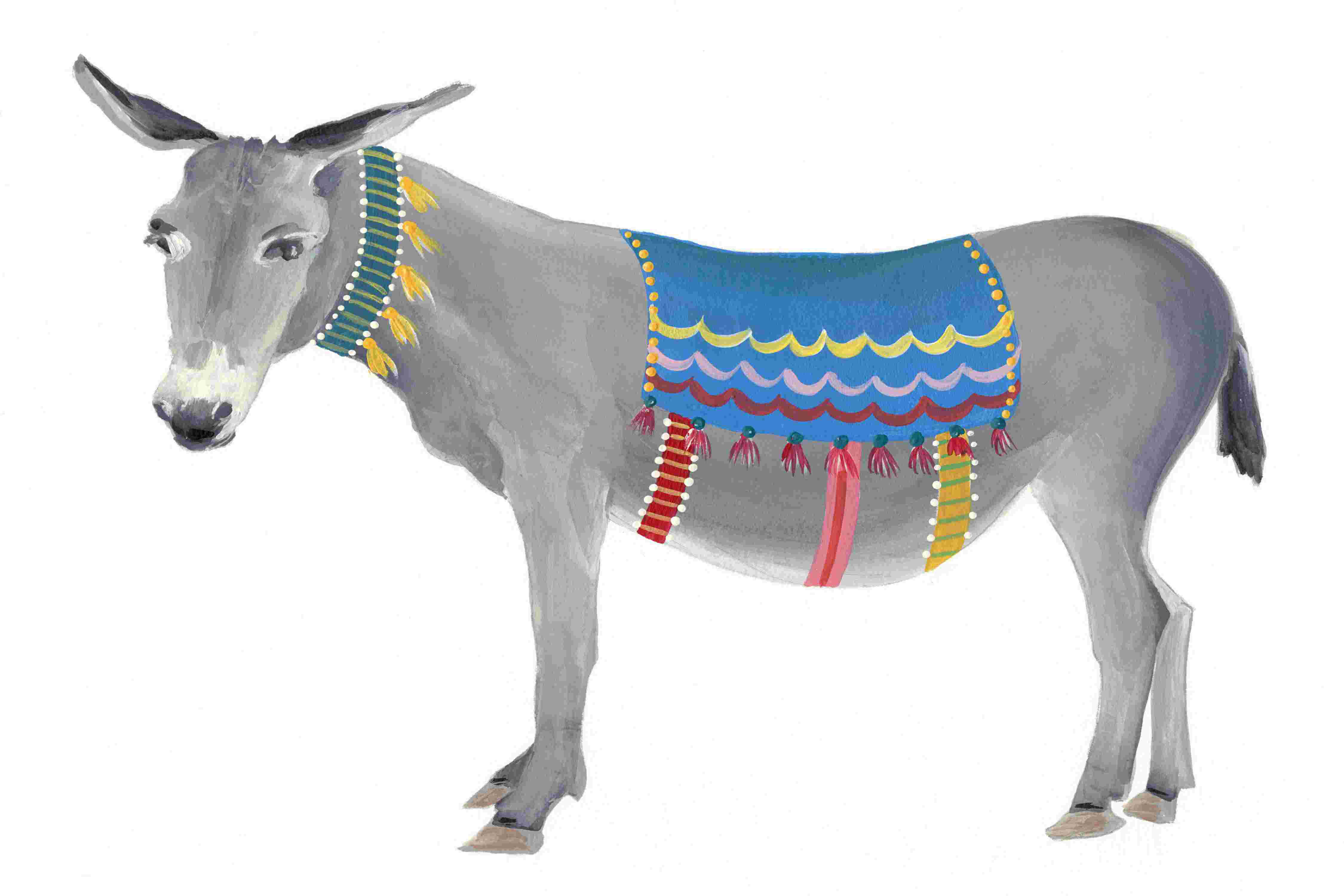 Bungalow Rose Festival Animal III by Regina Moore - Wrapped Canvas ...