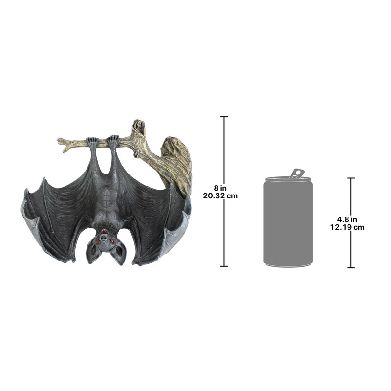 Design Toscano Demon of the Night Vampire Bat Statue & Reviews | Wayfair