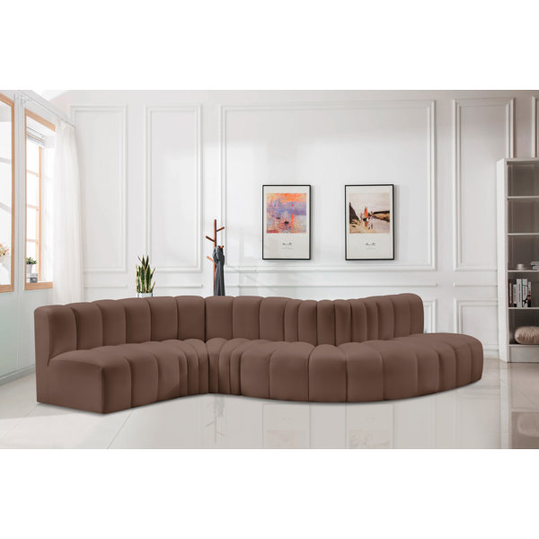 Wrought Studio Hirad 145'' Upholstered Sofa - Wayfair Canada