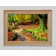 Bright Star Gentle Shallow Stream Woodland - Single Picture Frame Print ...
