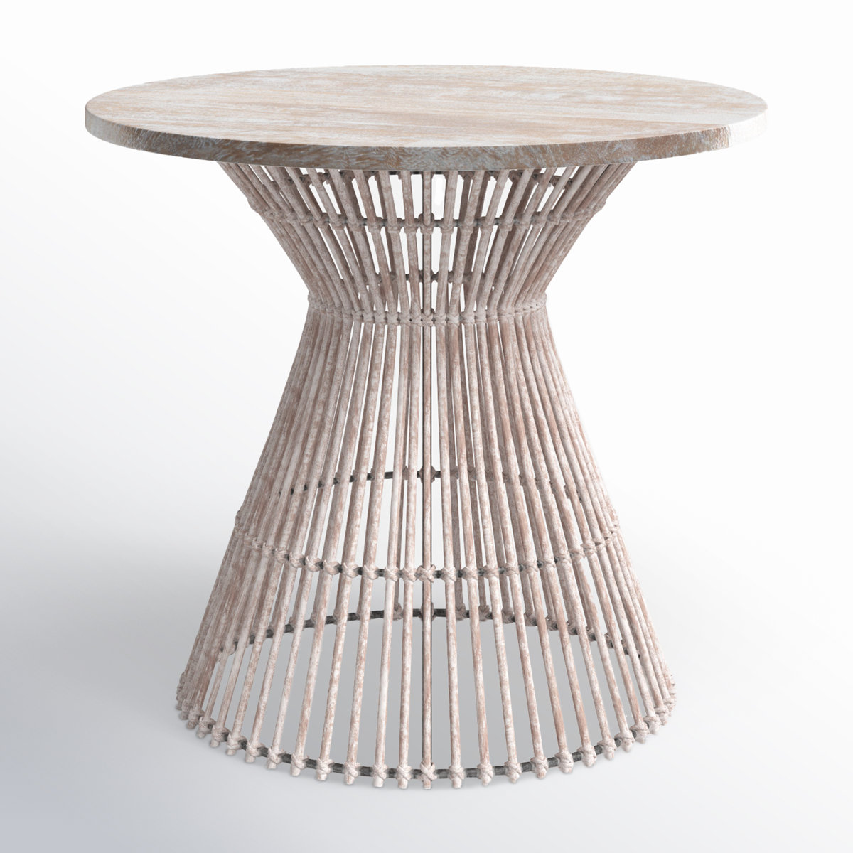 Joss & Main Angelo Solid Wood Pedestal End Table & Reviews | Wayfair