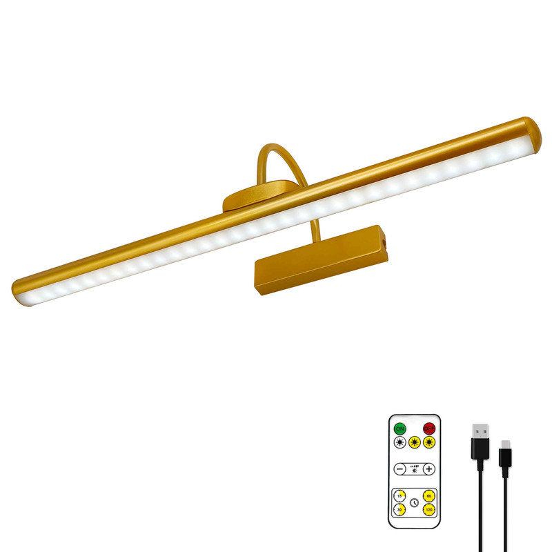 Wrought Studio™ 23" Wireless Picture Lights, Rechargeable Battery Art ...