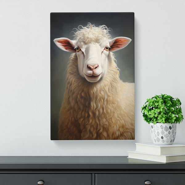 Brambly Cottage Sheep Realism - Art Prints | Wayfair.co.uk