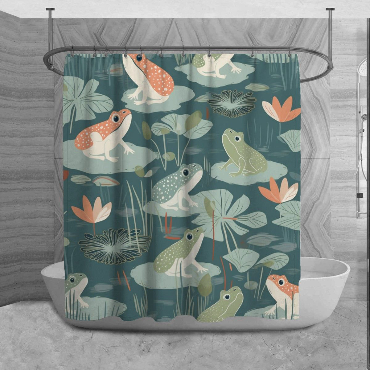 East Urban Home Yulitza Shower Curtain | Wayfair