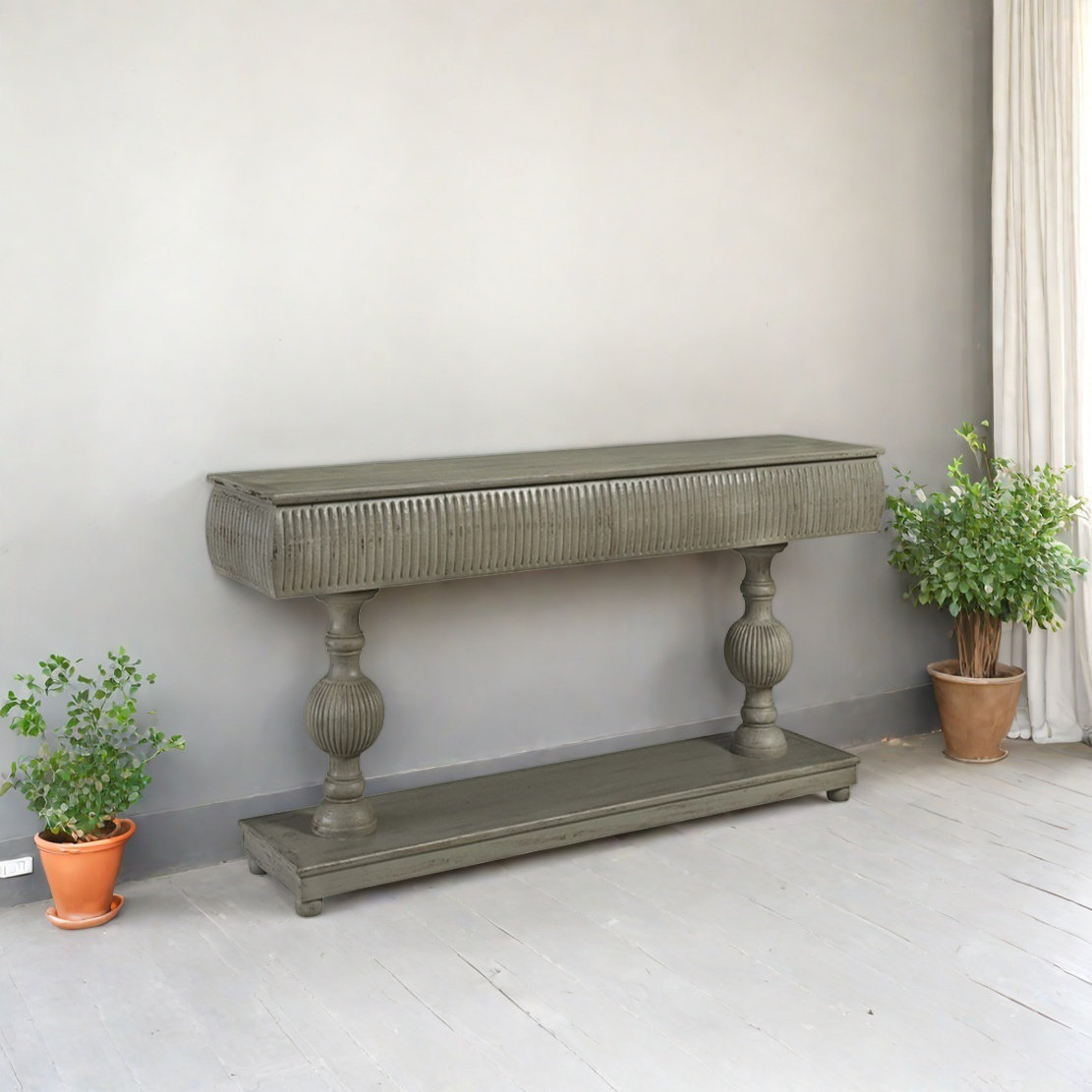 Rosalind Wheeler American Retro Minimalist Console Table | Wayfair