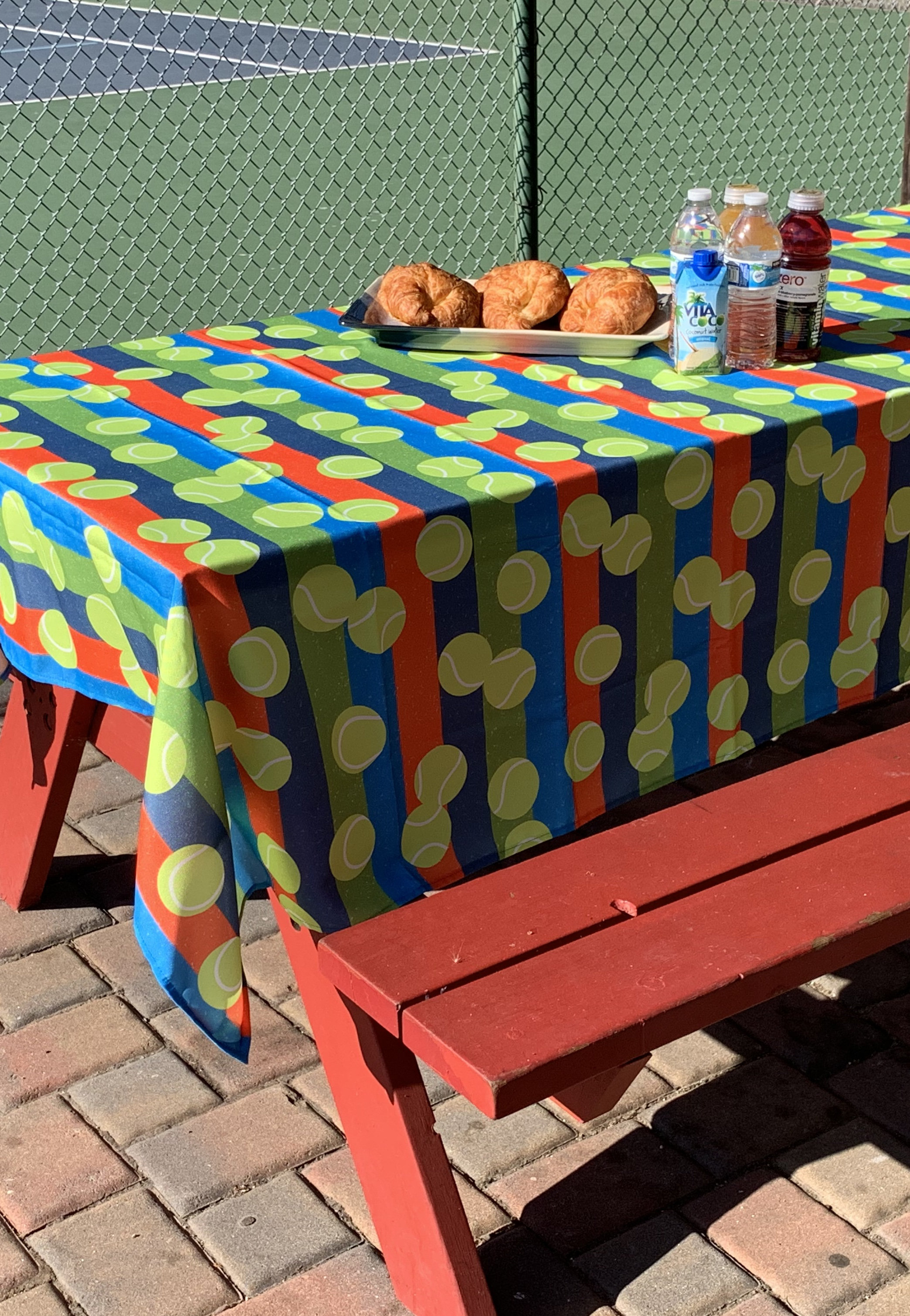 Latitude Run® Passion For Tennis Collection 60"X90" Printed Tablecloth ...