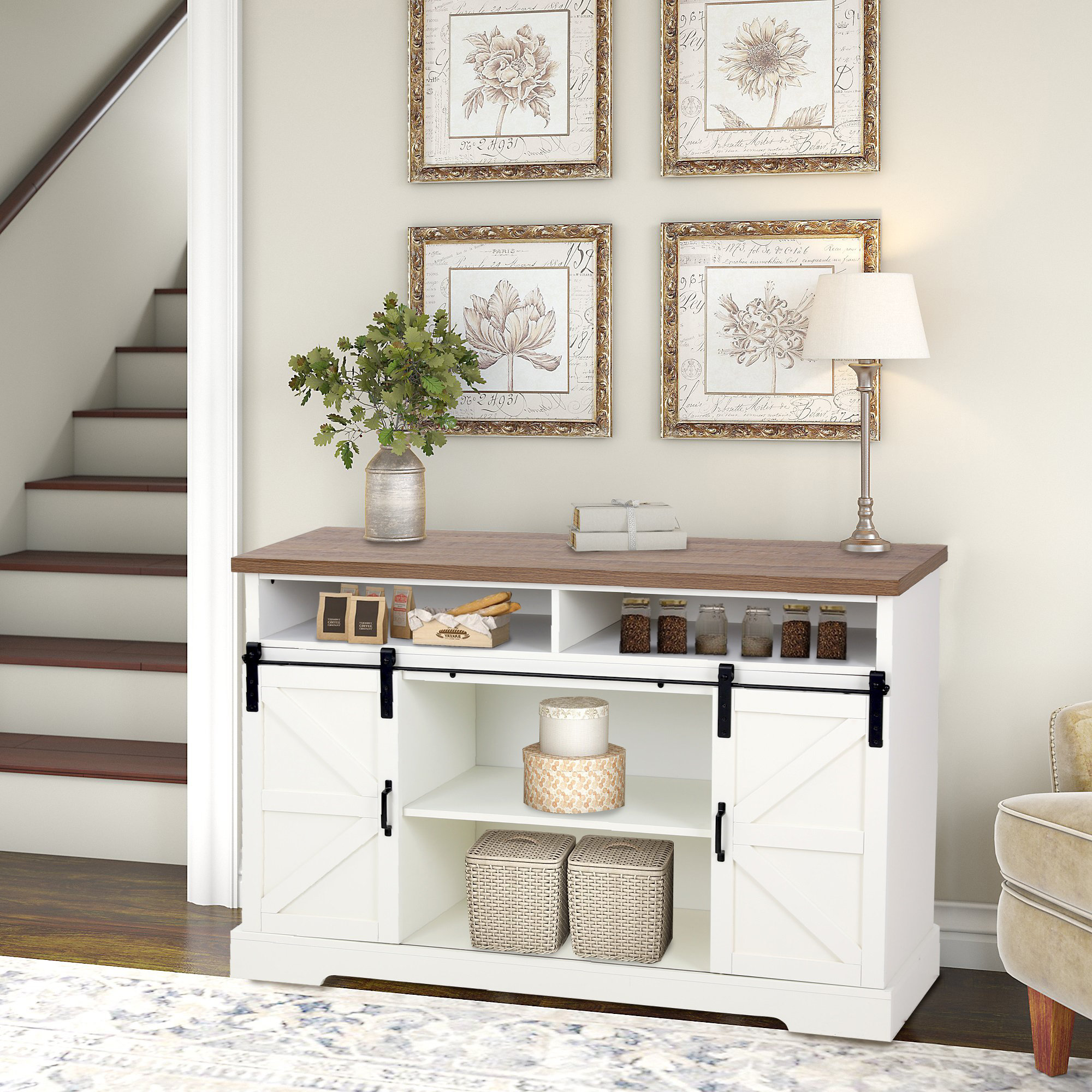 August Grove® Lowndesboro 52'' Wide Sideboard & Reviews | Wayfair