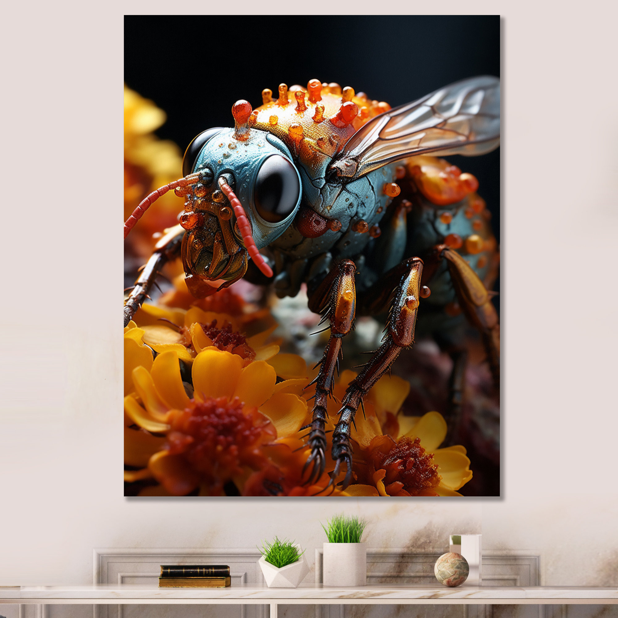 Latitude Run® Calvey Animal Insects Bugs National II - Print on Canvas ...