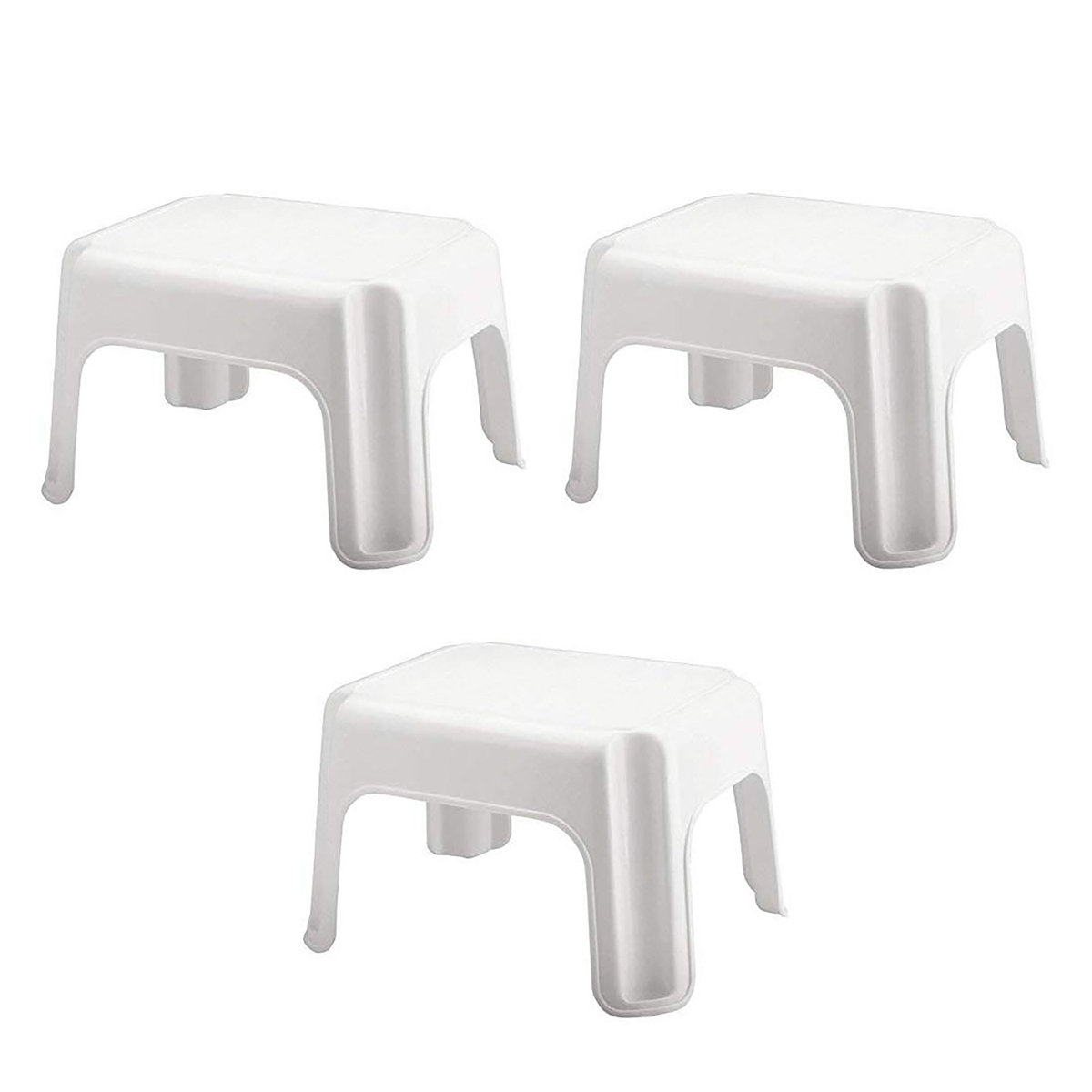 Rubbermaid Commercial Products 1 - Step Plastic Lightweight Step Stool ...
