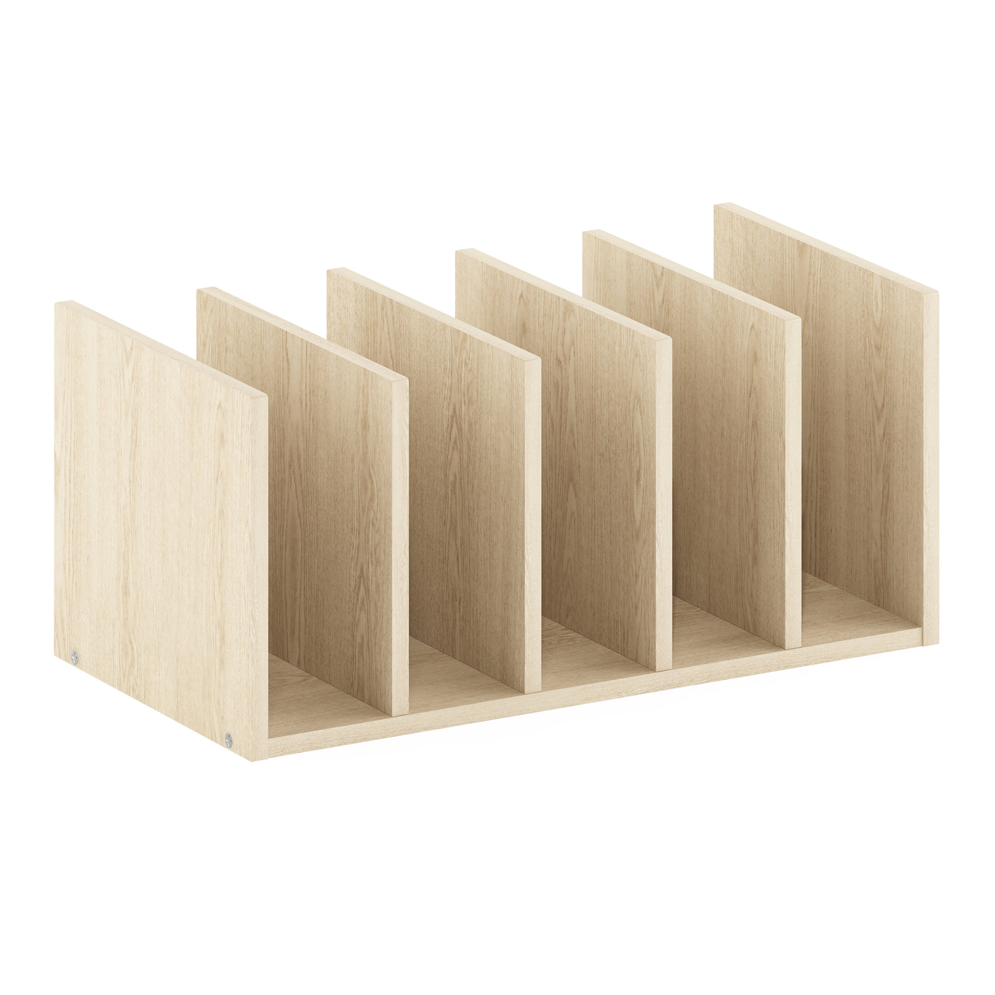Ebern Designs Desk Organizer Office Shelf with Compartment Stores ...