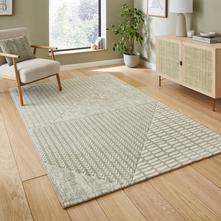 Catherine Lansfield Geometric Shapes Area Rug | Wayfair.co.uk