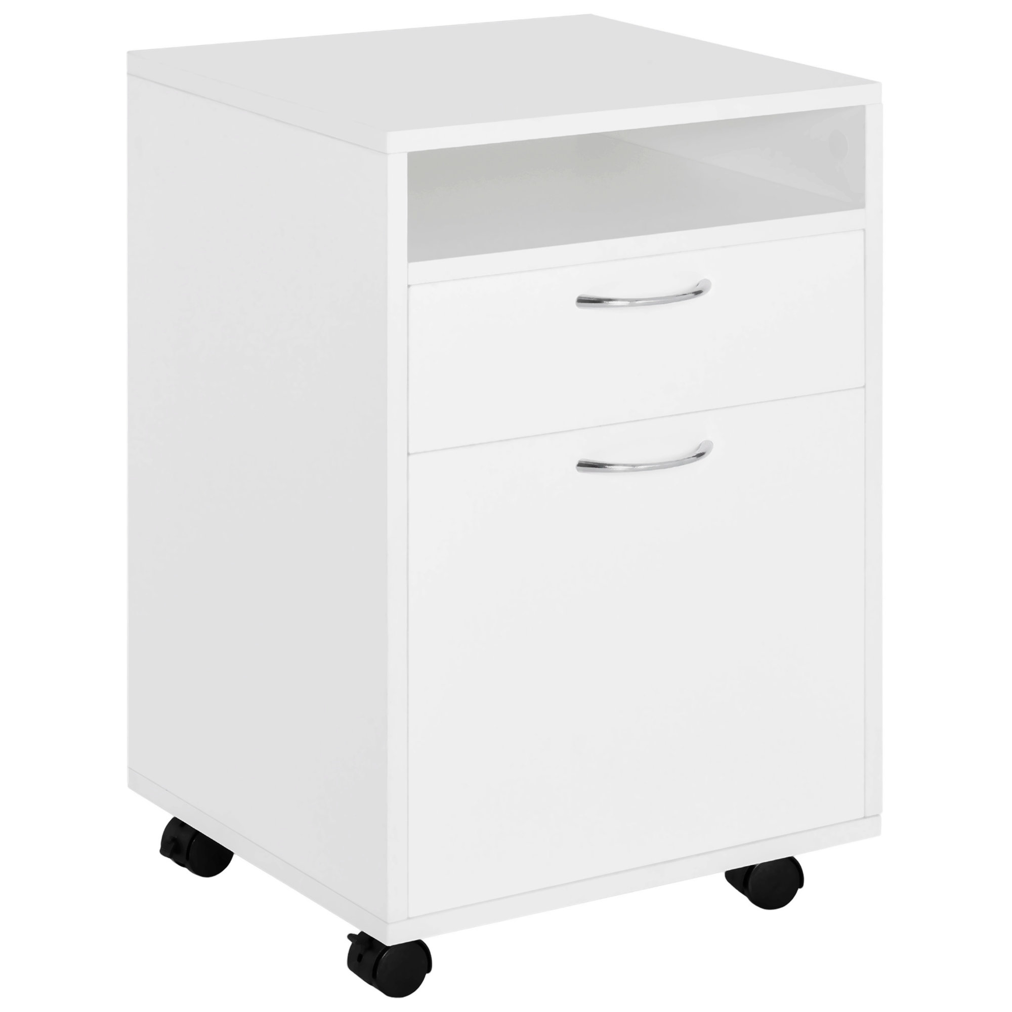 Ebern Designs Ciril 2-Drawer Mobile Vertical Filing Cabinet With Wheels ...
