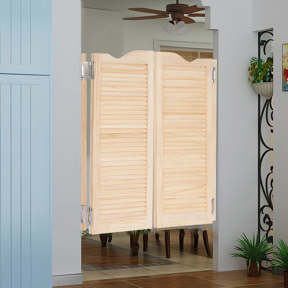 DENFER Solid Wood Café/Saloon Doors & Reviews | Wayfair