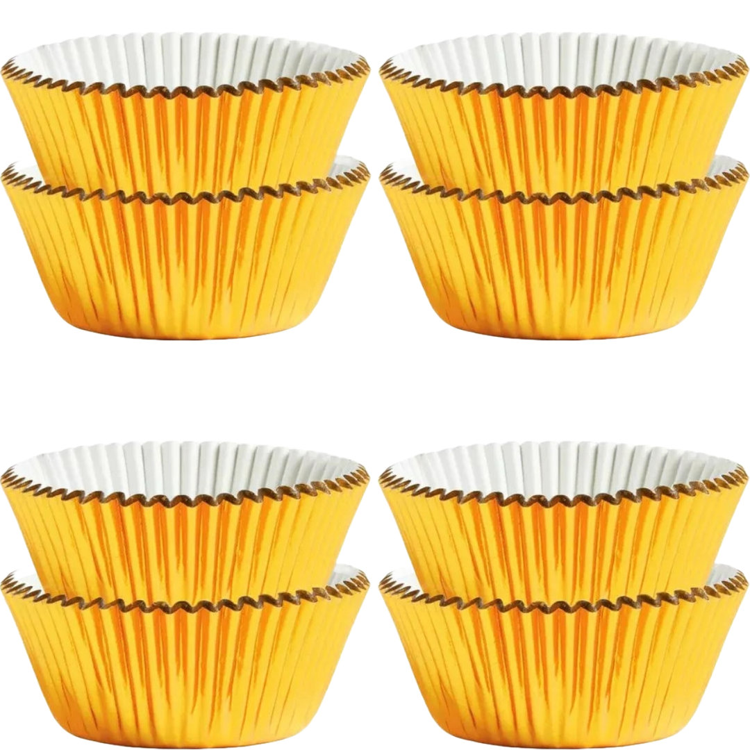 Elegani 1 1/4" Mini Sized Paper Baking Cups, Cupcake Cases 75 Count ...