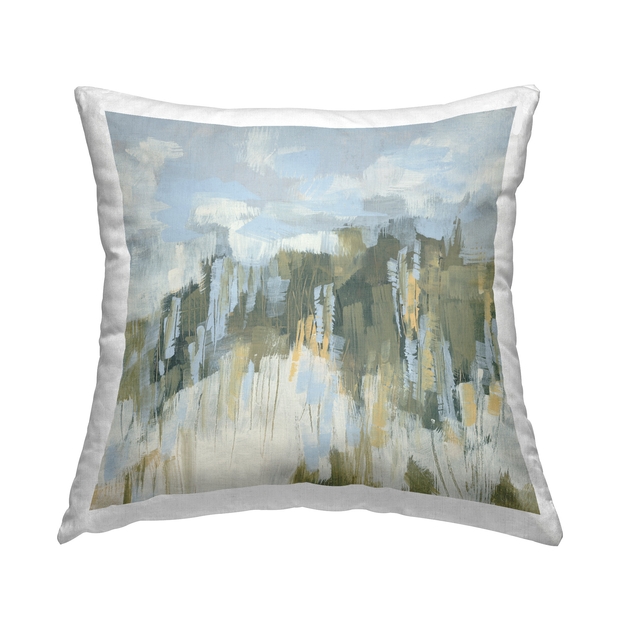 Stupell Industries Chaotic Landscape Distortion Decorative Printed ...
